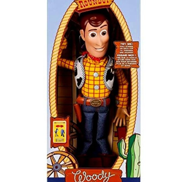 Disney | Toys | Original Disney Woody Interactive Talking Action Figure ...